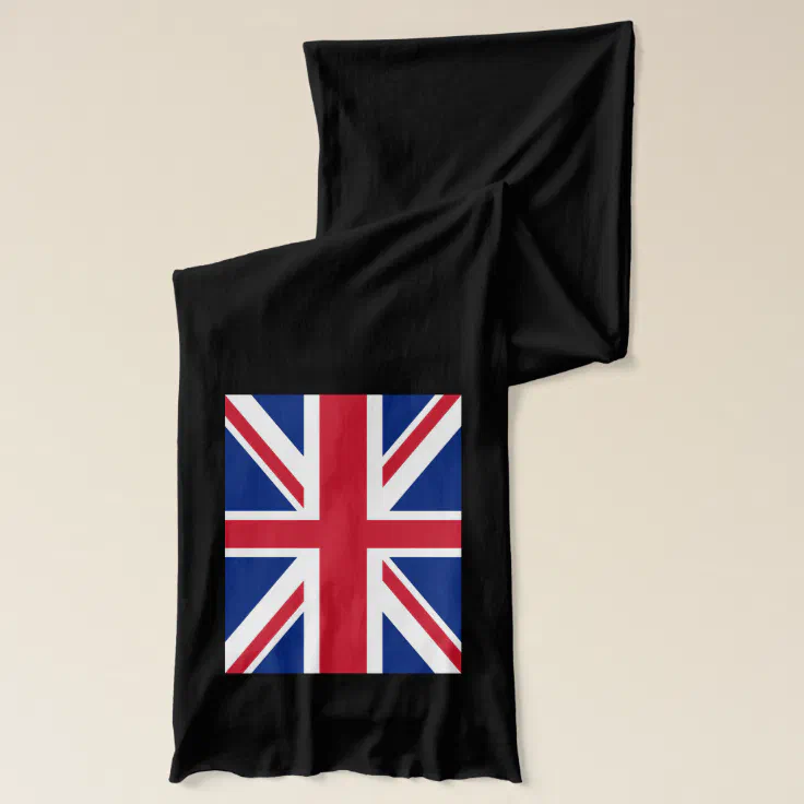 Union Jack on A Long Scarf | Zazzle