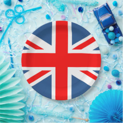 Union Jack Paper Plates | Zazzle