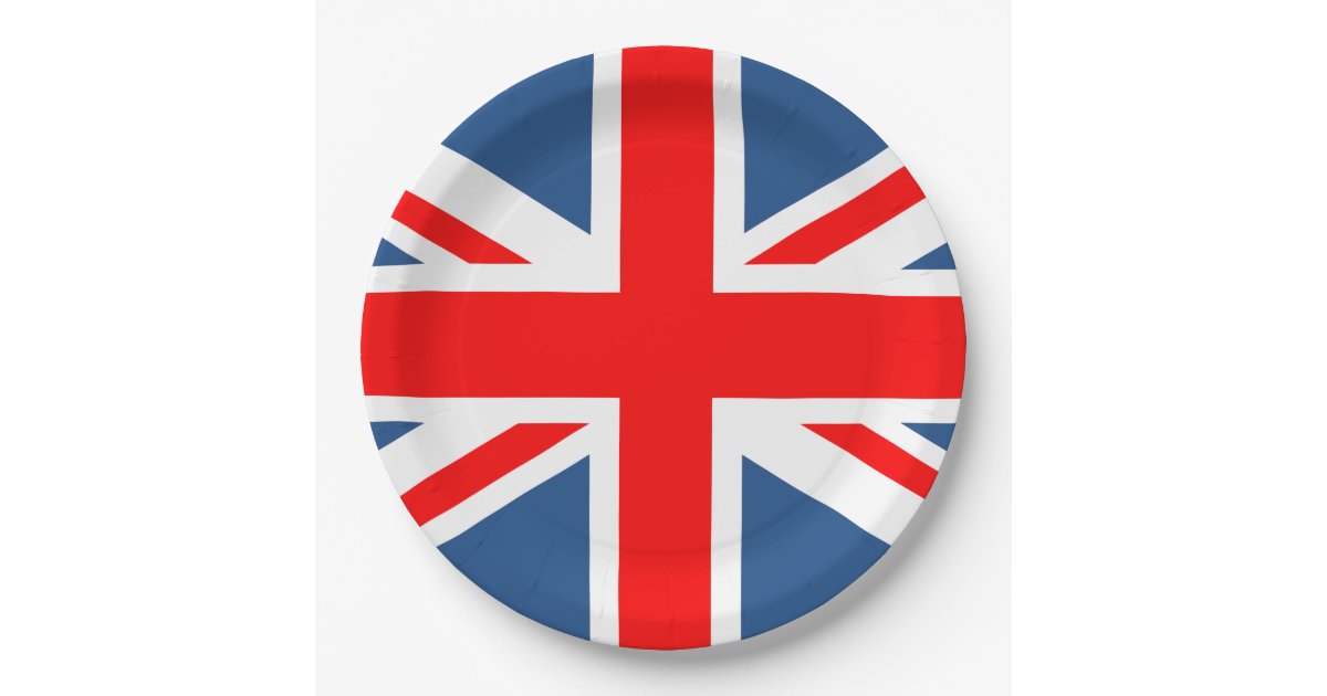 Union Jack Paper Plates | Zazzle