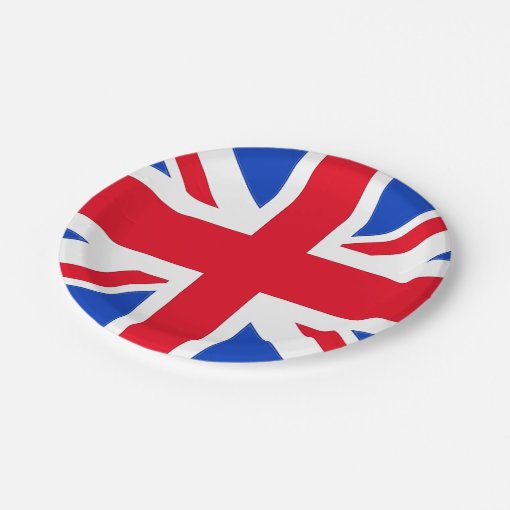 Union Jack Party Plates | Zazzle