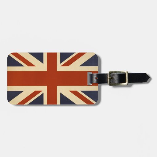 Union Jack Retro Luggage Tag | Zazzle