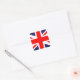 Union Jack Square Sticker | Zazzle