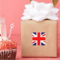 Union Jack Square Sticker | Zazzle