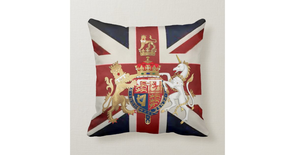 Union Jack Throw Pillow | Zazzle.com