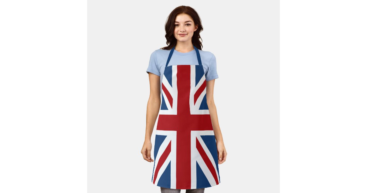 Union Jack UK Flag Apron | Zazzle