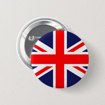 Union Jack - UK Flag Button | Zazzle