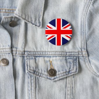 Union Jack - UK Flag Button | Zazzle
