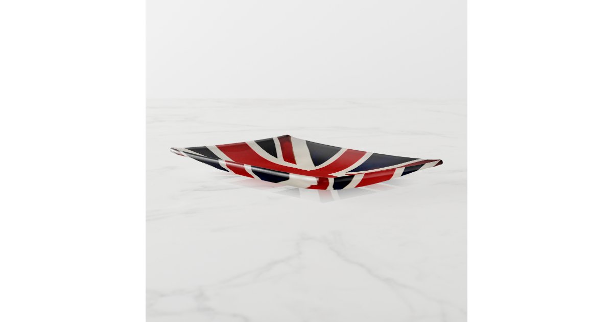 UNION JACK, UK FLAG TRINKET TRAY | Zazzle