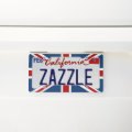 Union Jack UK Patriotic Flag License Plate Frame | Zazzle