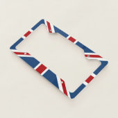 Union Jack UK Patriotic Flag License Plate Frame | Zazzle