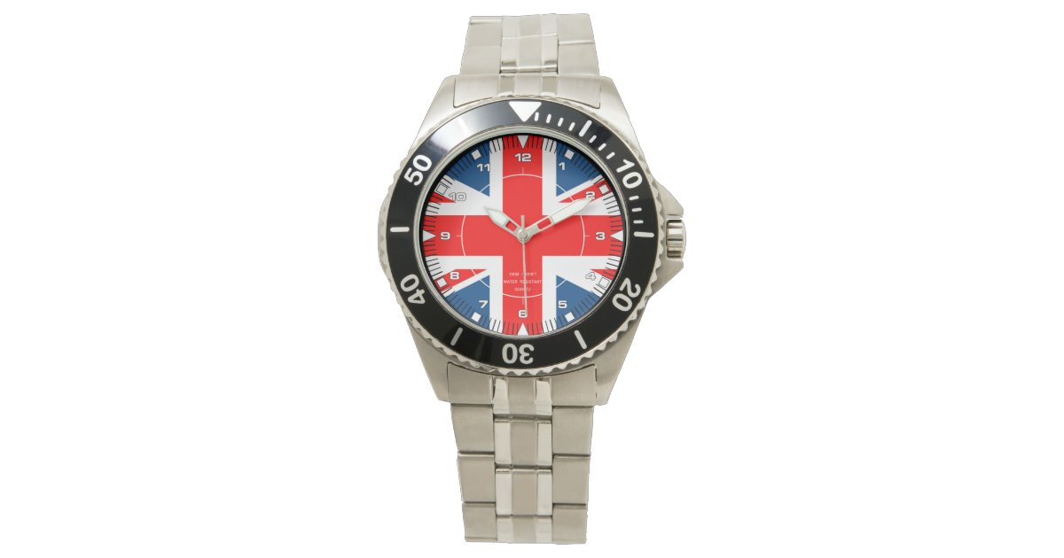 Union Jack Watch | Zazzle