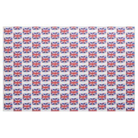 Union Jack Fabric | Zazzle
