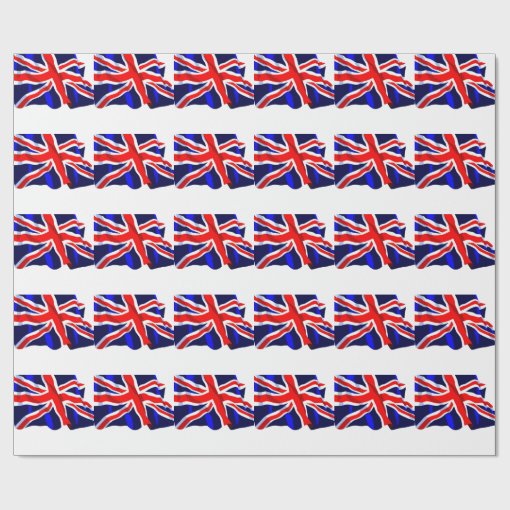 Union Jack Wrapping paper | Zazzle