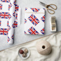 Union jack wrapping paper with British flag | Zazzle