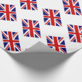 Union jack wrapping paper with British flag | Zazzle