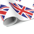 Union jack wrapping paper with British flag | Zazzle