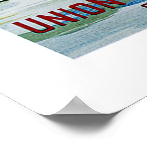 Union Line of New Zealand Poster | Zazzle