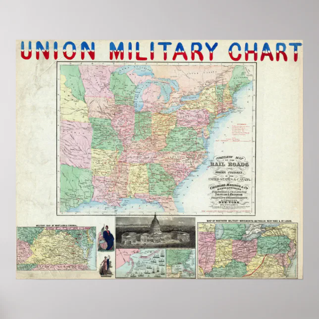 Union Military Chart | Zazzle