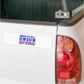 UNION SHOP STEWARD BUMPER STICKER | Zazzle