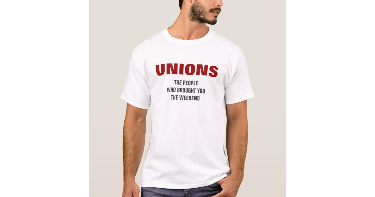 UNIONS T-Shirt | Zazzle