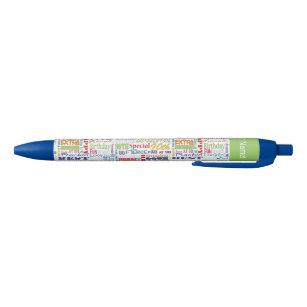 Happy Birthday Pens | Zazzle