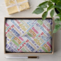 Unique And Special 40th Birthday Party Gifts Tissue Paper | Zazzle