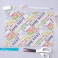 Unique And Special 40th Birthday Party Gifts Tissue Paper | Zazzle