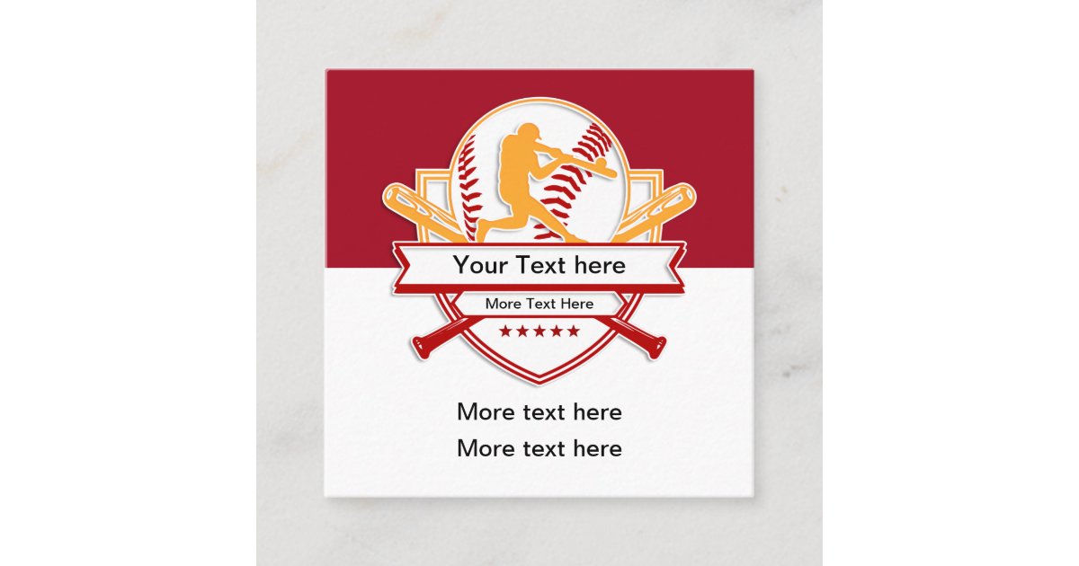 Unique Baseball Scout Business Cards | Zazzle
