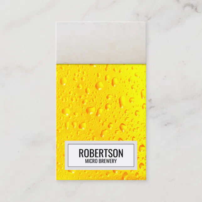 Unique Beer Brewery Business Card | Zazzle