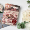 Unique Custom Magazine Style wedding details Invitation | Zazzle