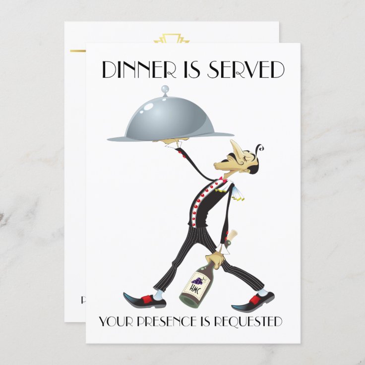 Unique Dinner / Gathering Invitation | Zazzle