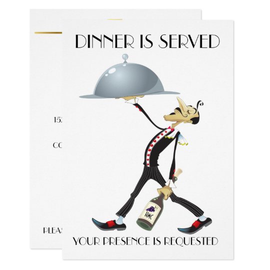 Unique Dinner / Gathering Invitation | Zazzle.com