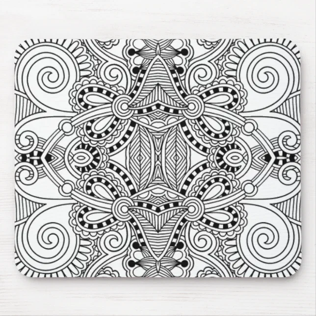 Unique Doodle Mouse Pad | Zazzle