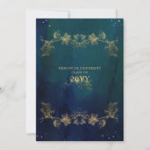 Unique Elegant Starry Night Graduation Party Invitation | Zazzle
