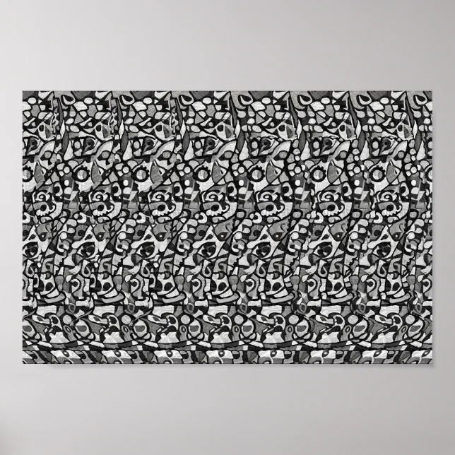 Unique Figure - Hidden 3D print | Zazzle