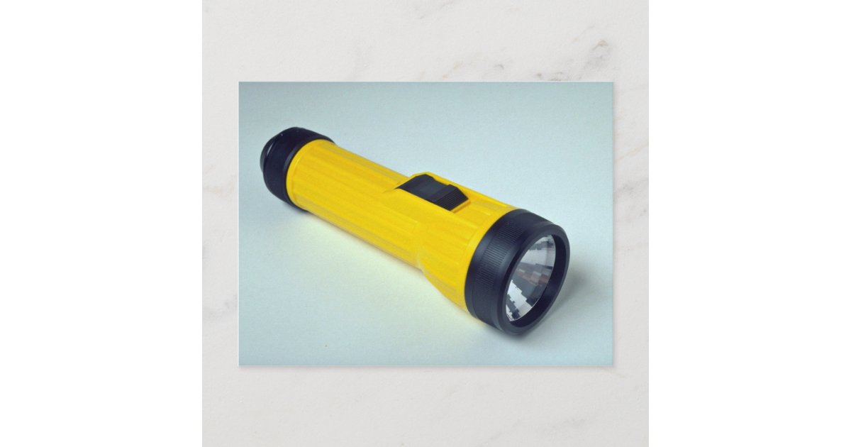Unique Flashlight Postcard | Zazzle
