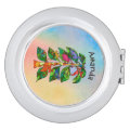 Unique Frog Tree of Life Watercolor Personalized Vanity Mirror | Zazzle