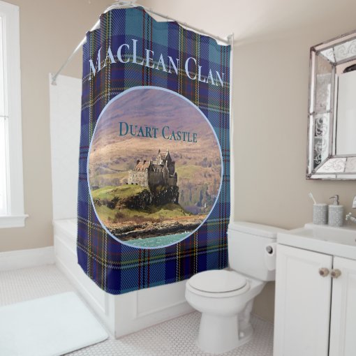 Unique MacLean Clan's Duart Castle Photo Shower Curtain | Zazzle