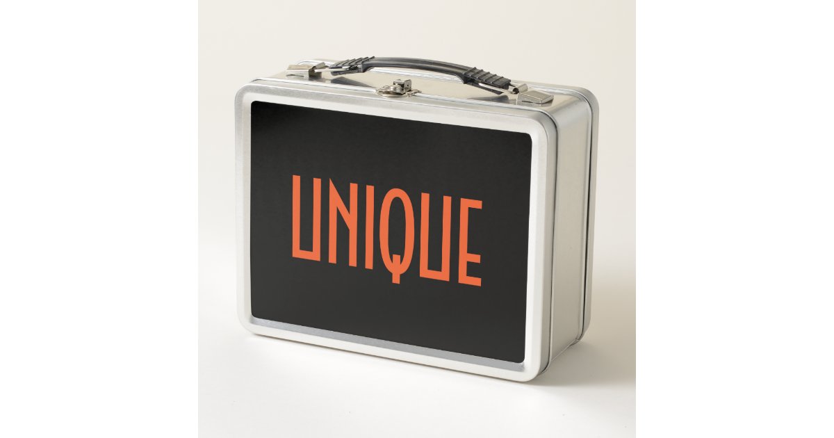 Unique Metal Lunch Box | Zazzle