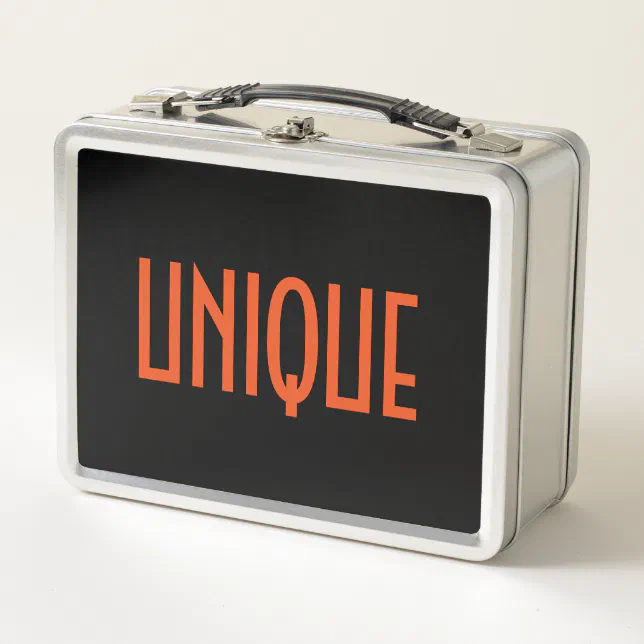 Unique Metal Lunch Box | Zazzle
