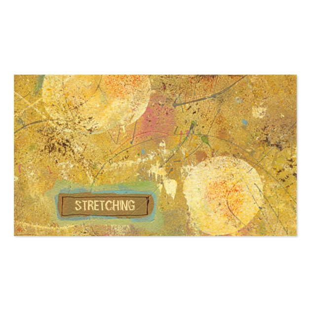 Unique modern art customize easy template eggshell business card template