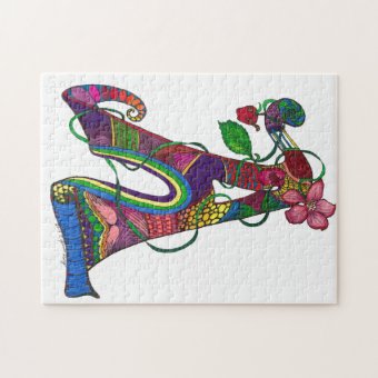 unique monogram puzzle | Zazzle
