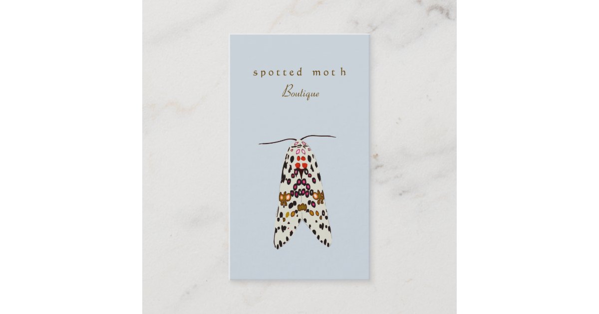 Unique Moth Creative Designer Business Card | Zazzle