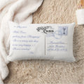 Unique Postcard Pillow | Zazzle