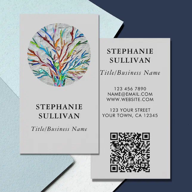 Unique QR Code Business Card | Zazzle
