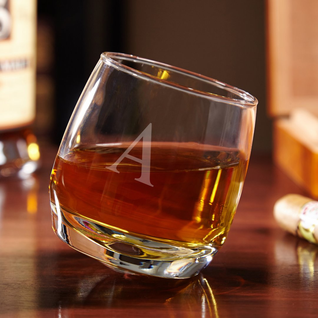 Unique Roly Poly Rocking Whiskey Glass | Zazzle