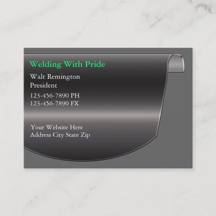 Unique Welding Business Cards | Zazzle.com