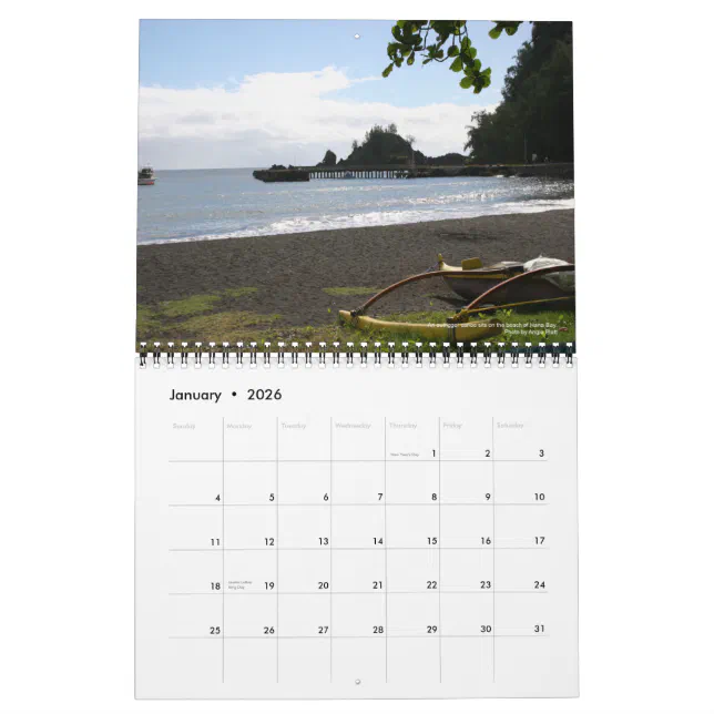 Uniquely Maui Calendar | Zazzle