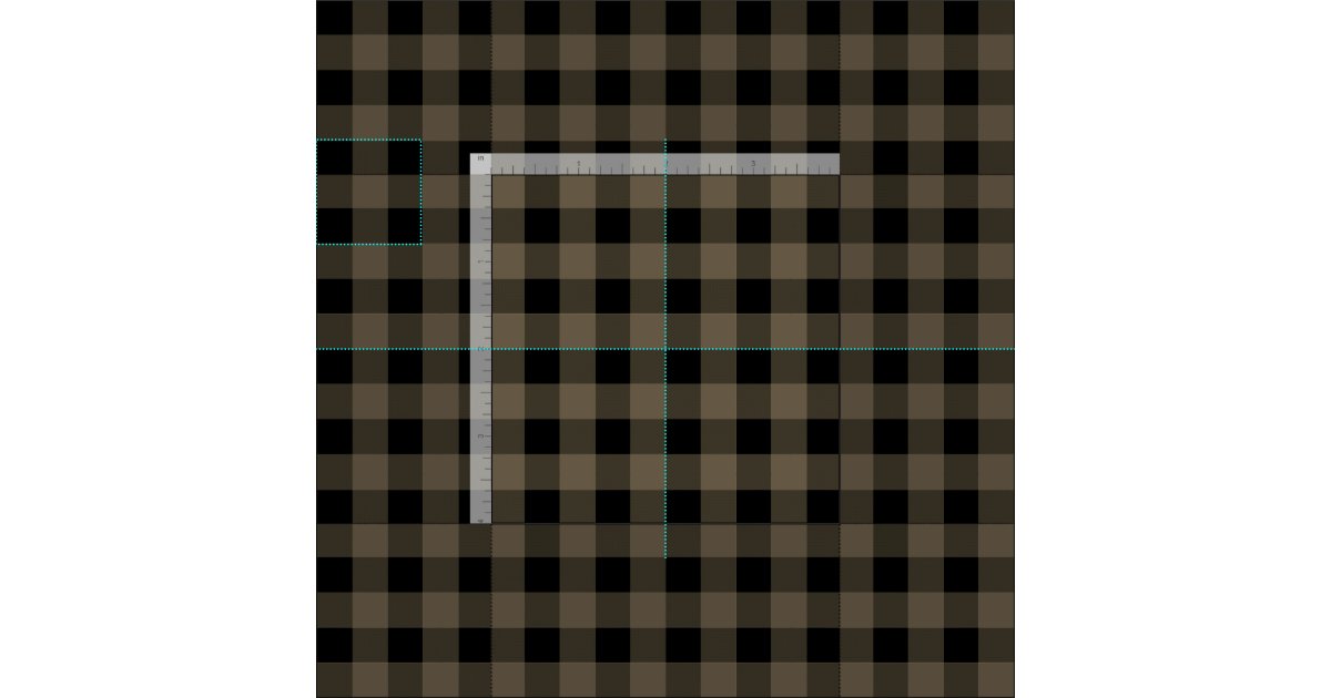 Unisex Grey Black Plaid Checkered Buffalo Pattern Fabric | Zazzle