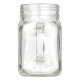Unisex Monogrammed Custom Name | Mason Jar | Zazzle
